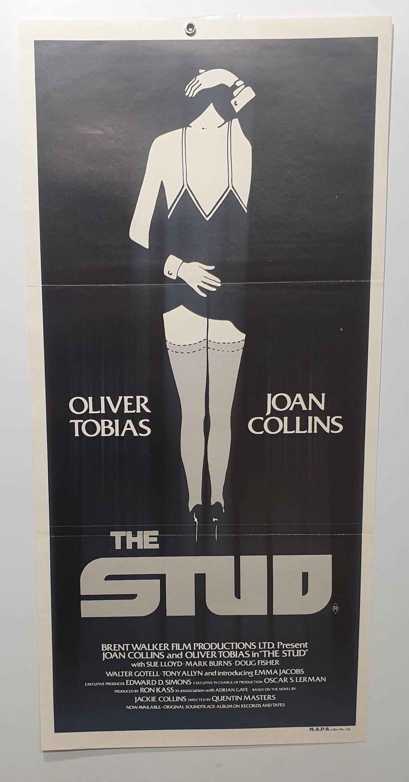 ORIGINAL DAYBILL MOVIE POSTER - THE STUD - 1978 - X Marks The Shop