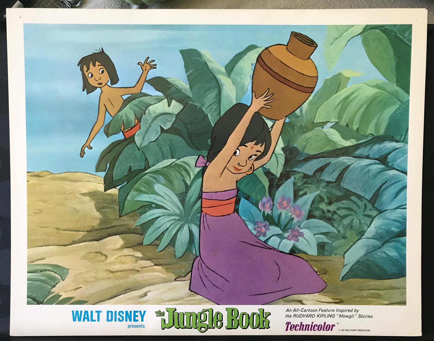 ORIGINAL LOBBY CARDS - JUNGLE BOOK - 1967 - Walt Disney - set of 9 ...