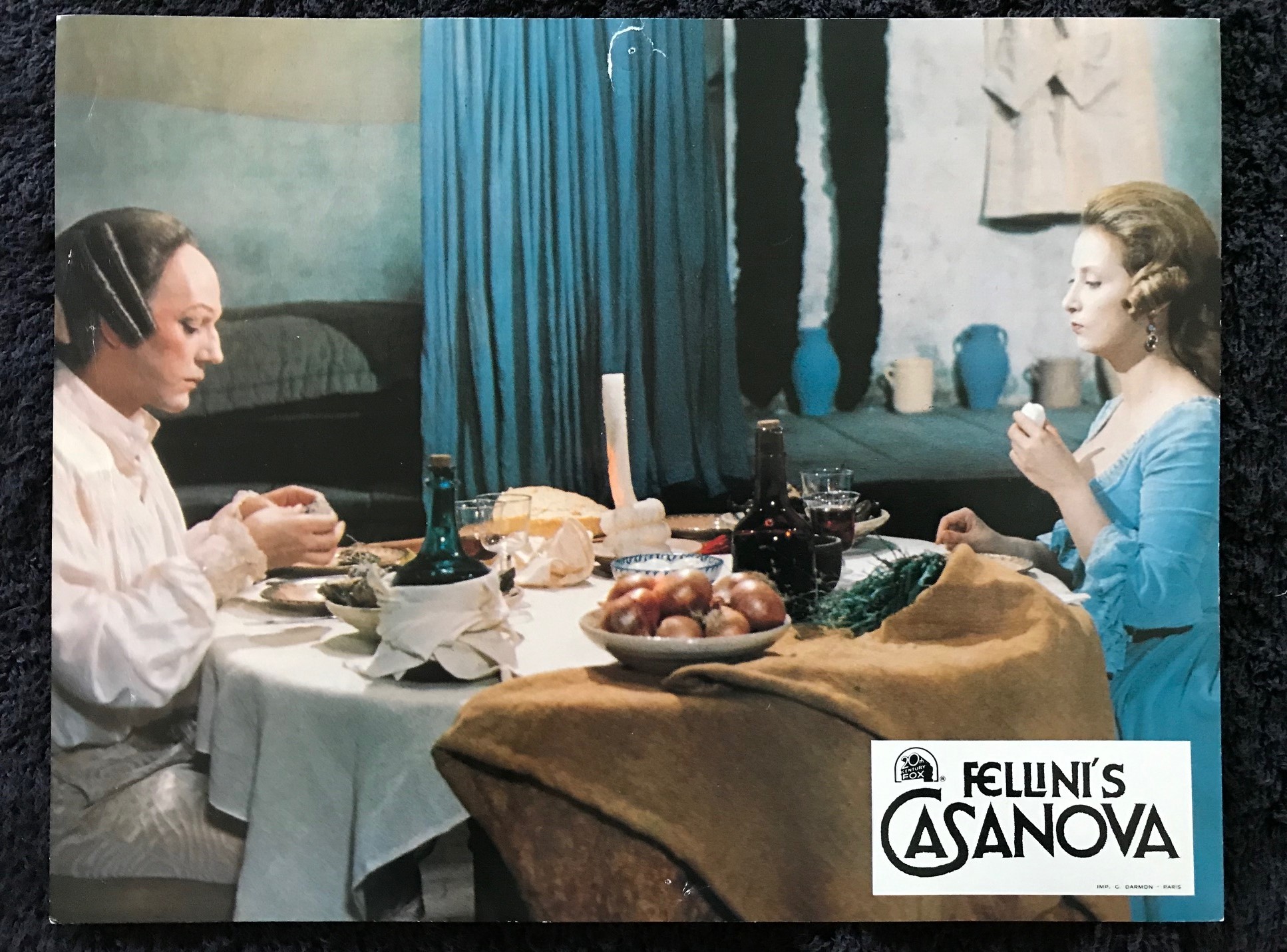 ORIGINAL MOVIE STILLS - CASANOVA (Fellini's) - 1976 - group of 17 ...