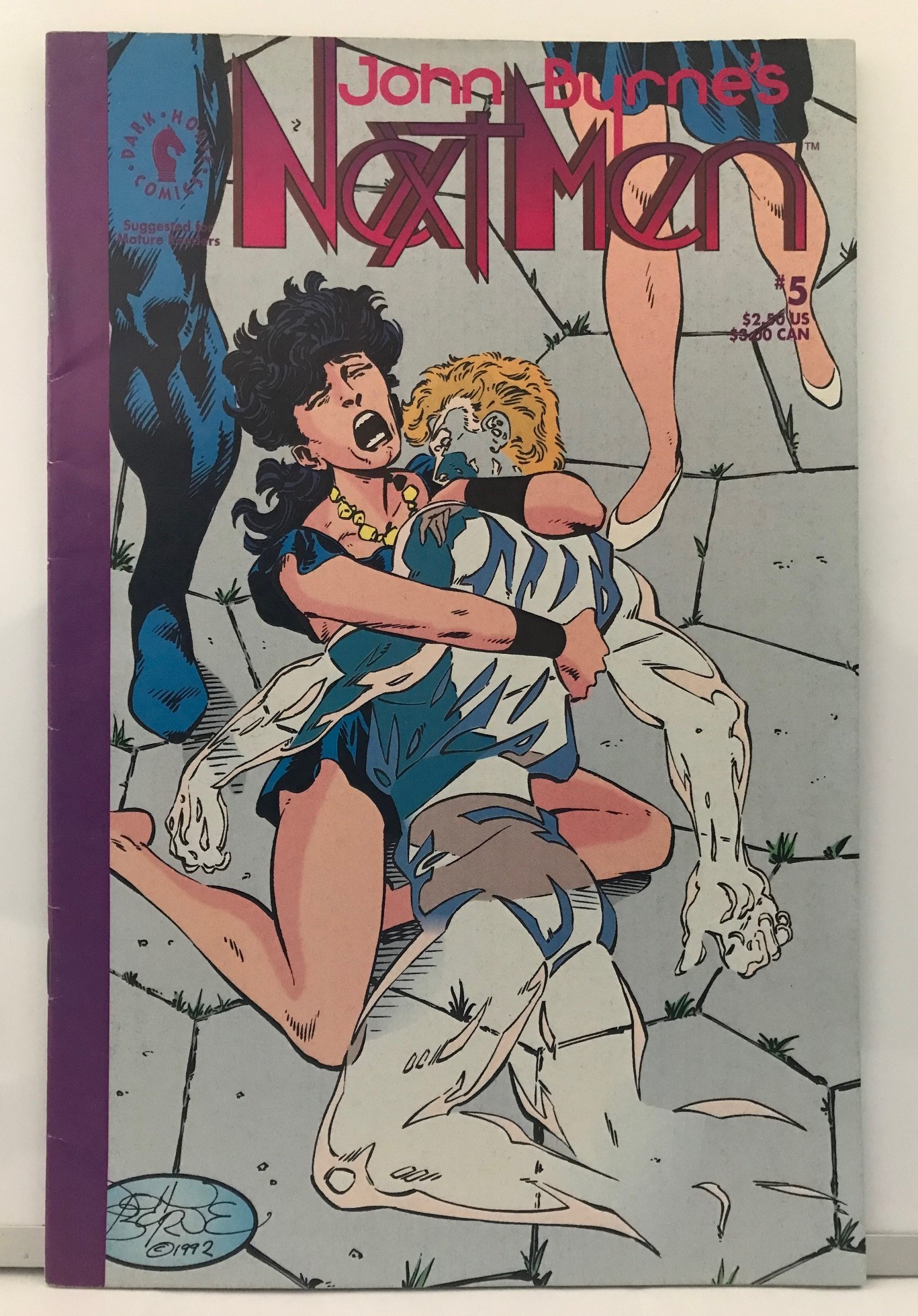 COMIC BOOK - DARK HORSE - NEXT MEN (Lot of 5) - #3,#4,#5,#6,#8 - Apr ...