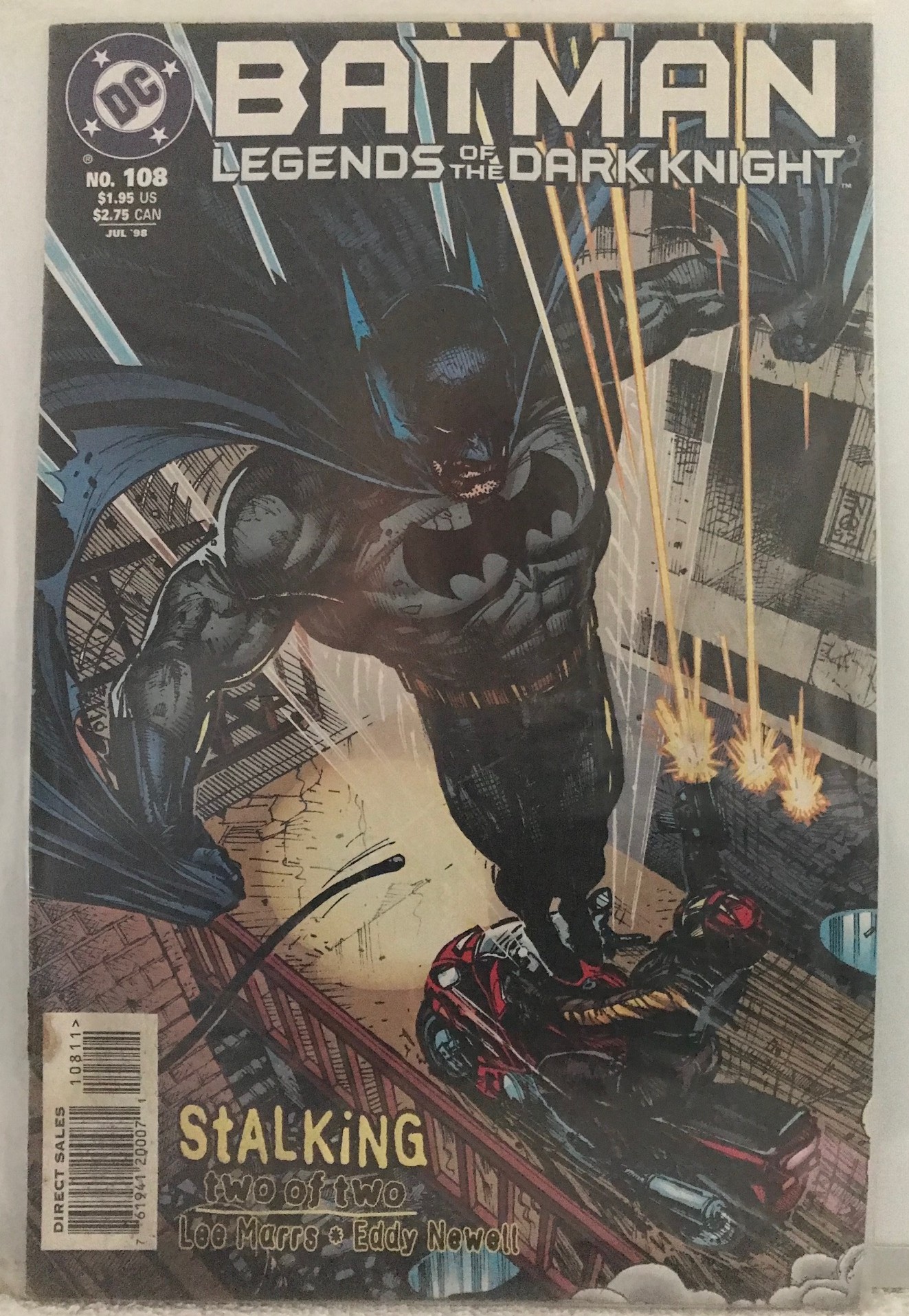 COMIC BOOK - DC - BATMAN: LEGENDS of the DARK KNIGHT (Lot of 3) - #108 ...