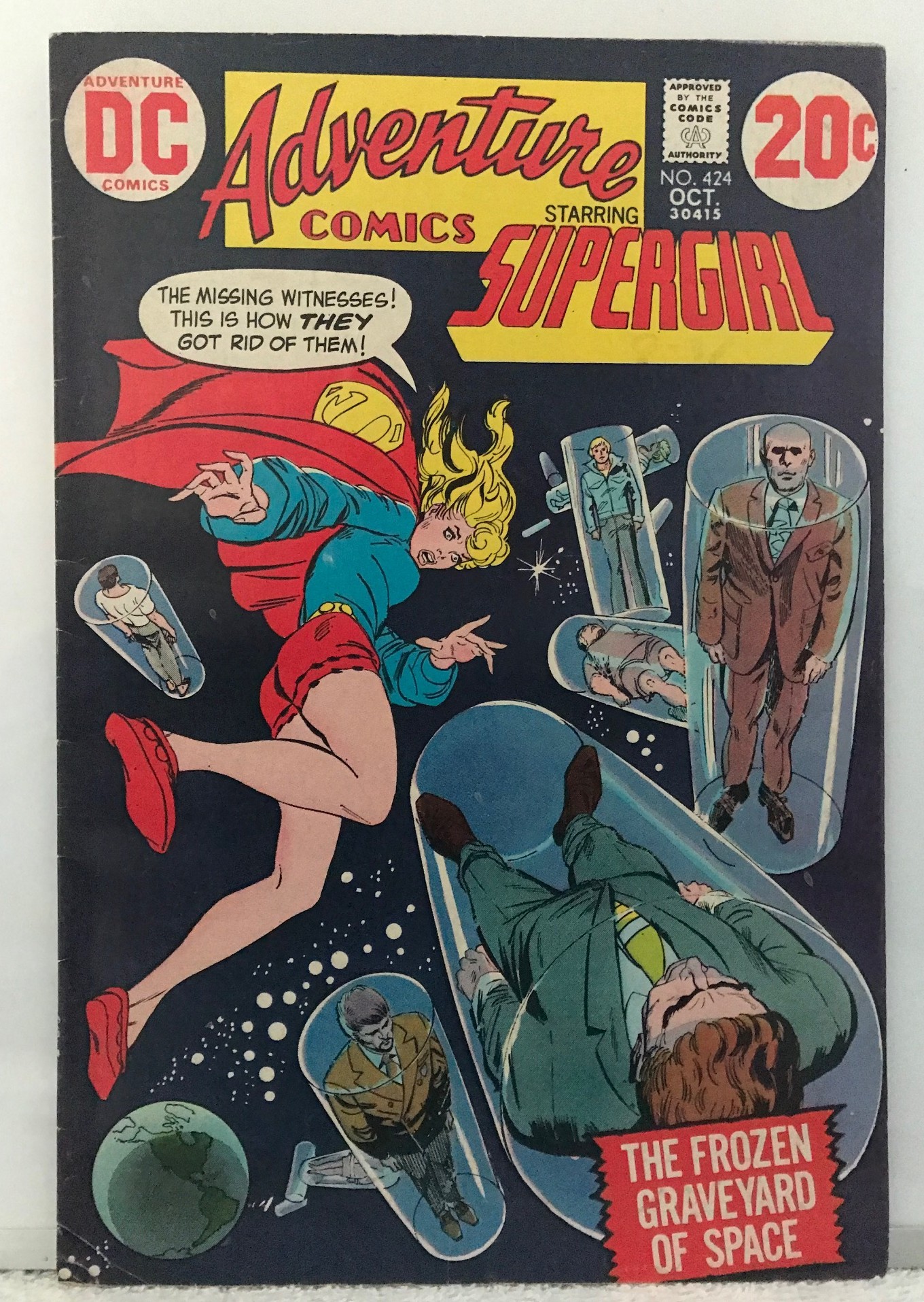 COMIC BOOK - DC - ADVENTURE COMICS - SUPERGIRL - #424 - SOLD 14/08/2025 ...