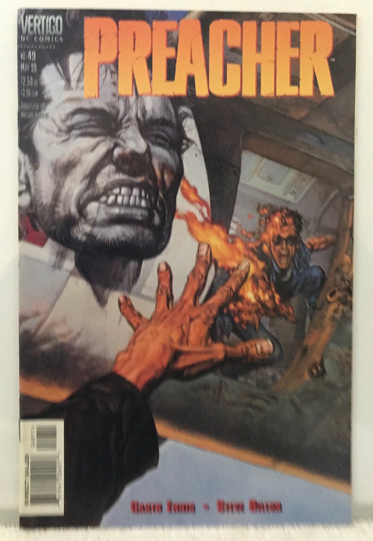COMIC BOOK - DC VERTIGO - PREACHER - #49 - Vol.1, May 1999 - X Marks The Shop