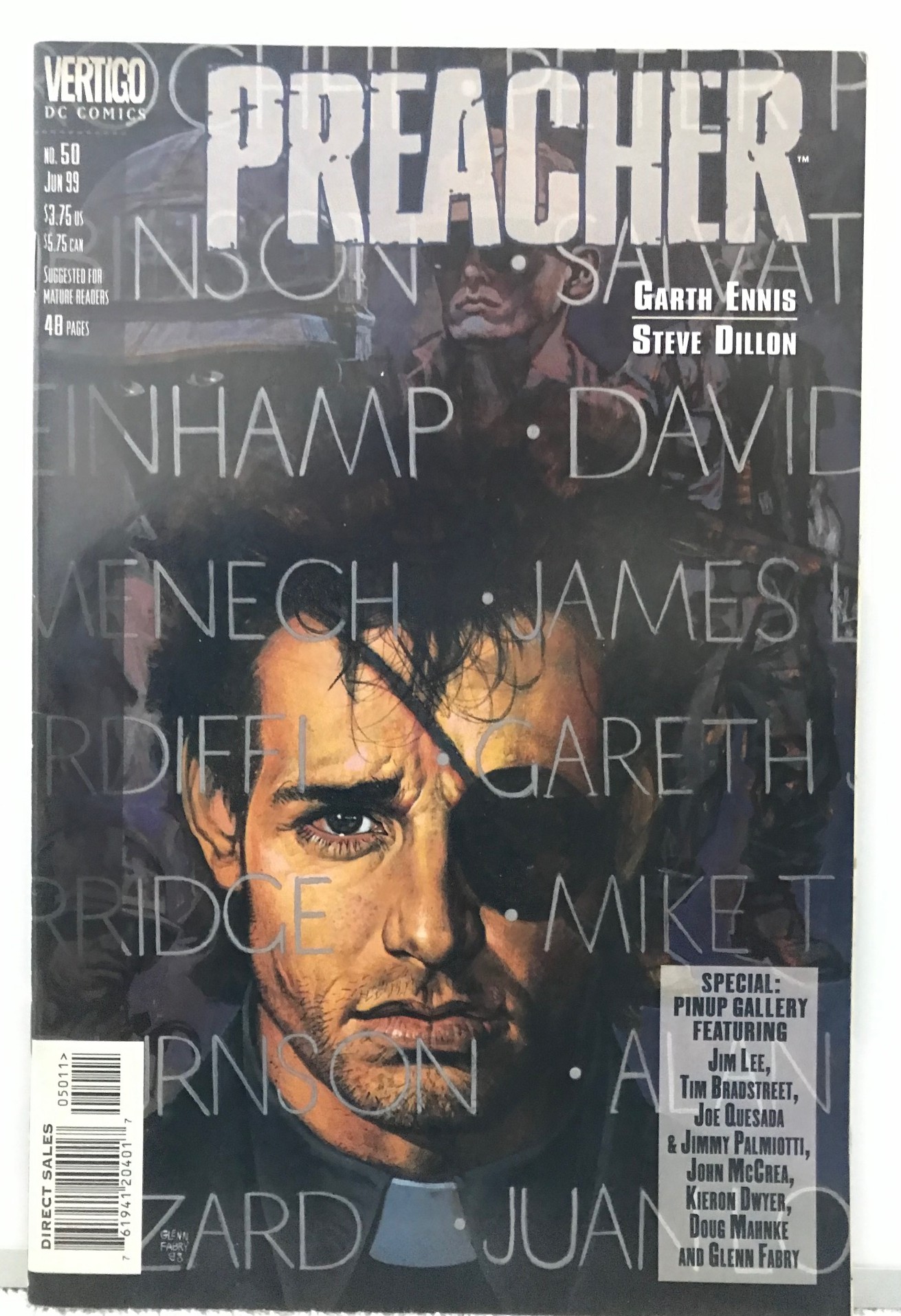 COMIC BOOK - DC VERTIGO - PREACHER - #50 - Vol.1, Jun 1999 - X Marks ...