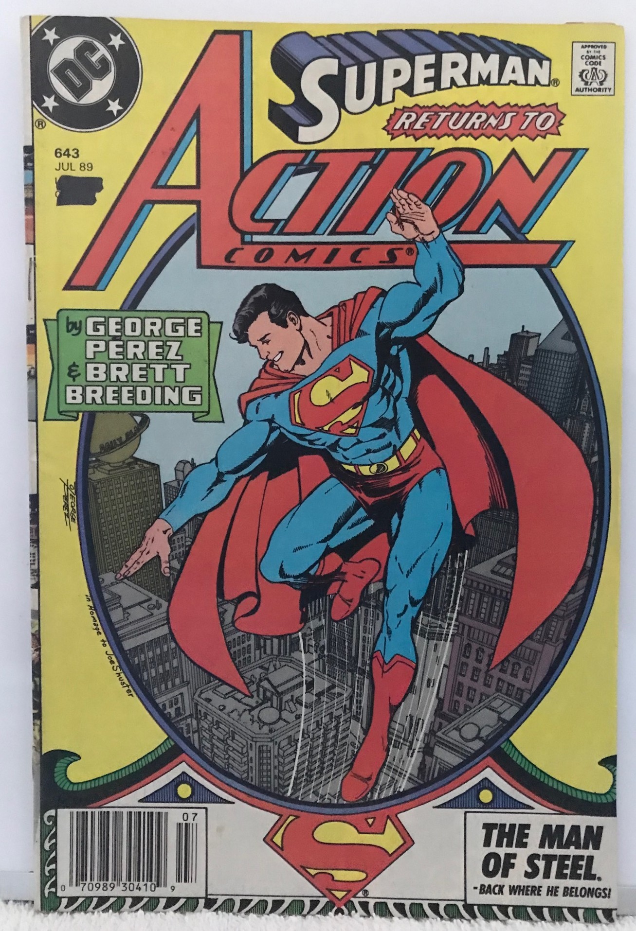 COMIC BOOK - DC - SUPERMAN in Action Comics (Lot of 4) - #643,#663,#684 ...