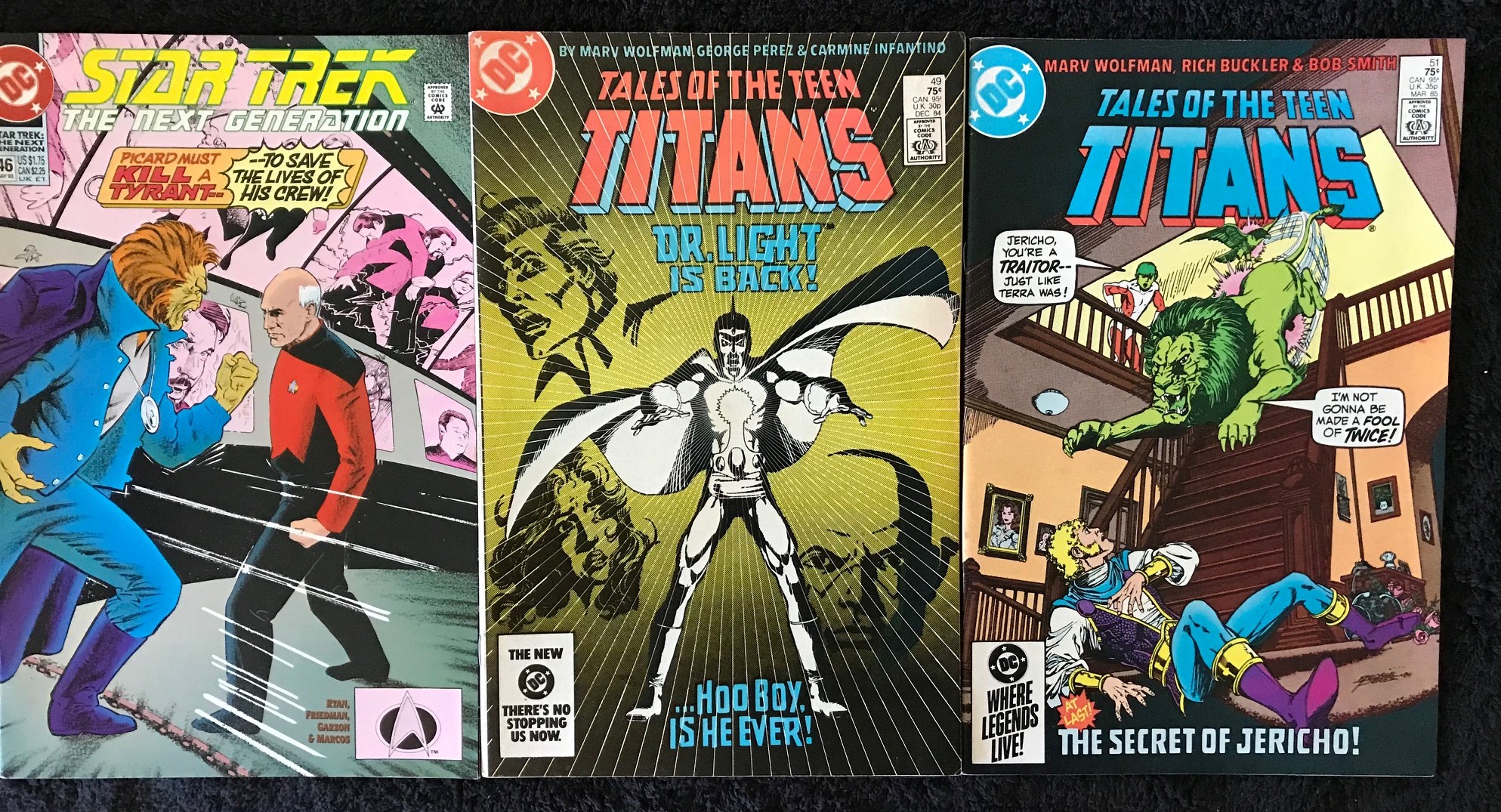 COMIC BOOK - DC COMICS - Mixed Lot of 7(h) - X Marks The Shop