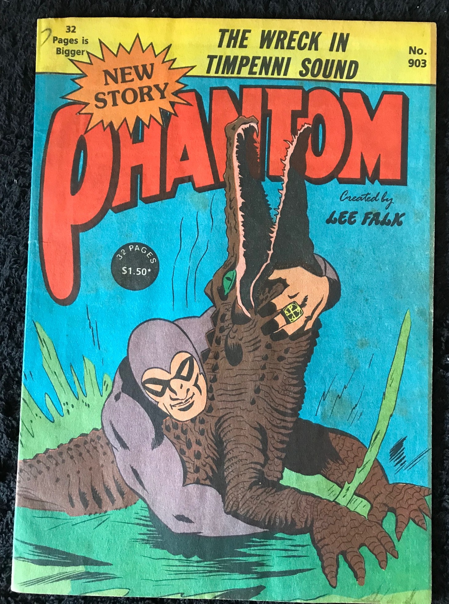 FREW PHANTOM COMIC #903-a - X Marks The Shop
