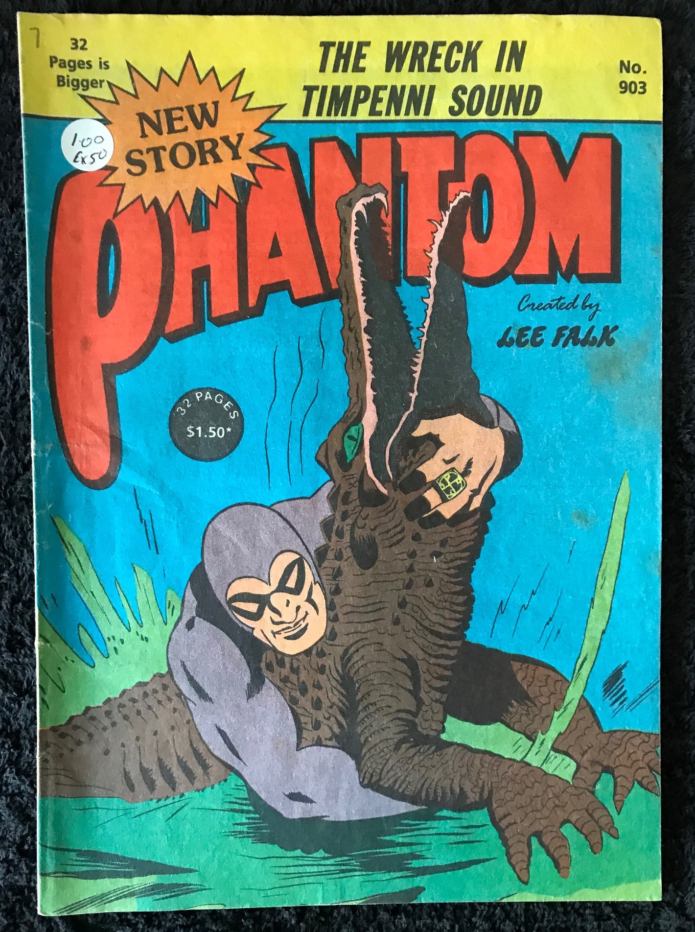 FREW PHANTOM COMIC #903-c - X Marks The Shop