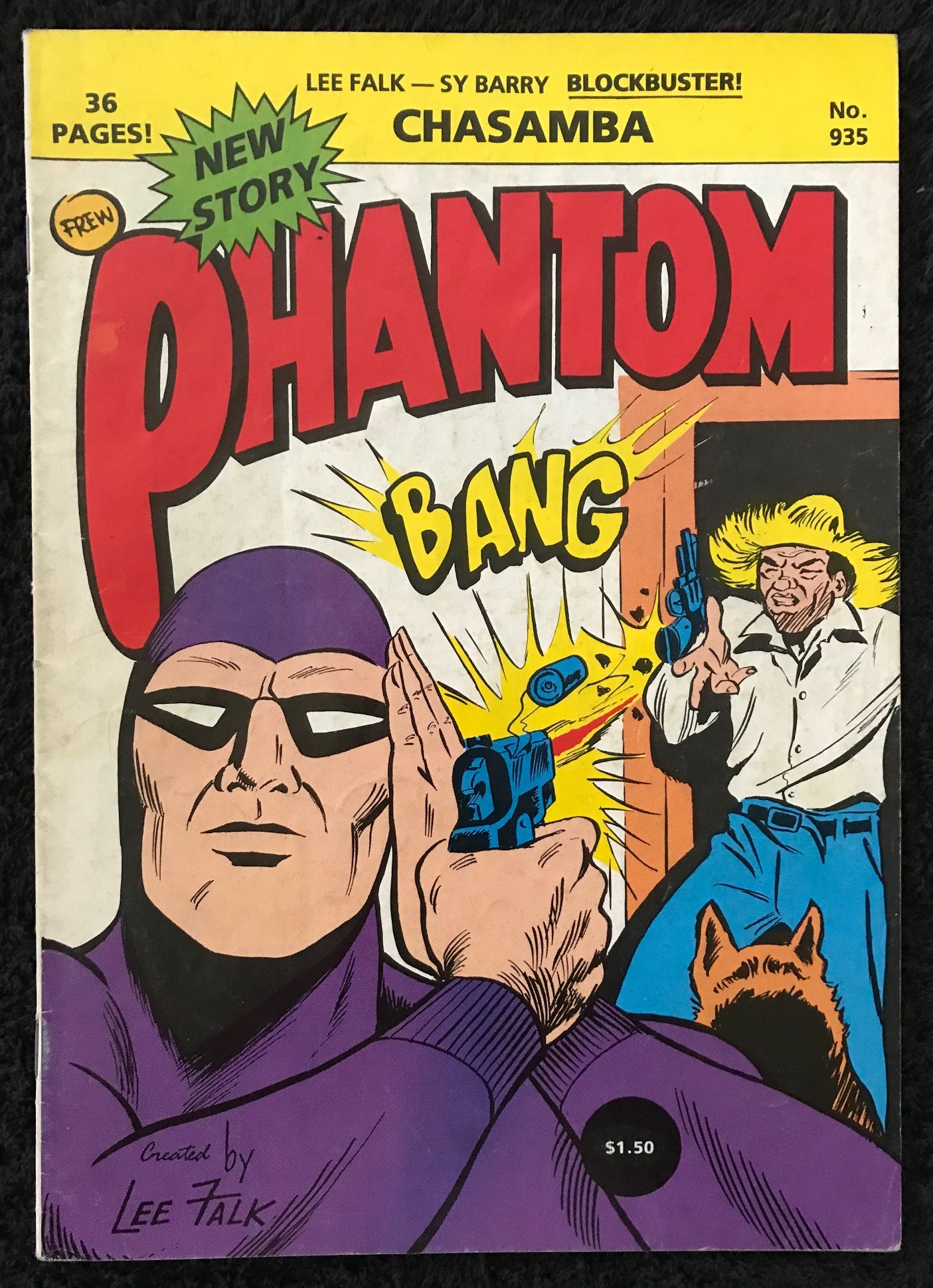 FREW PHANTOM COMIC #935-a - X Marks The Shop
