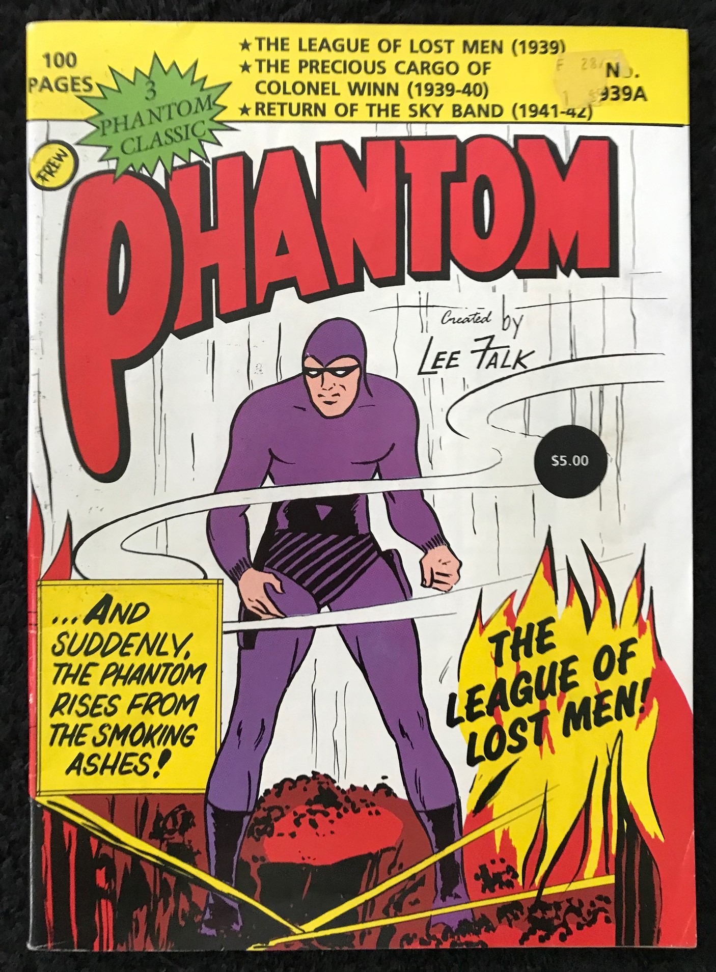 FREW PHANTOM COMIC #939A-b - X Marks The Shop