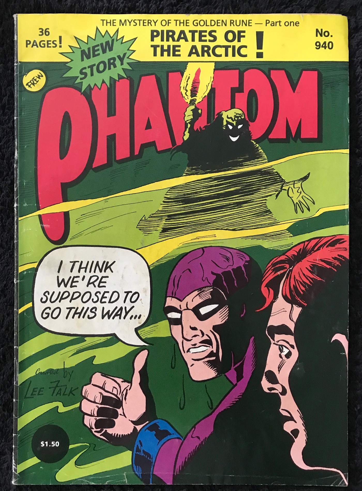 FREW PHANTOM COMIC #940-a - X Marks The Shop