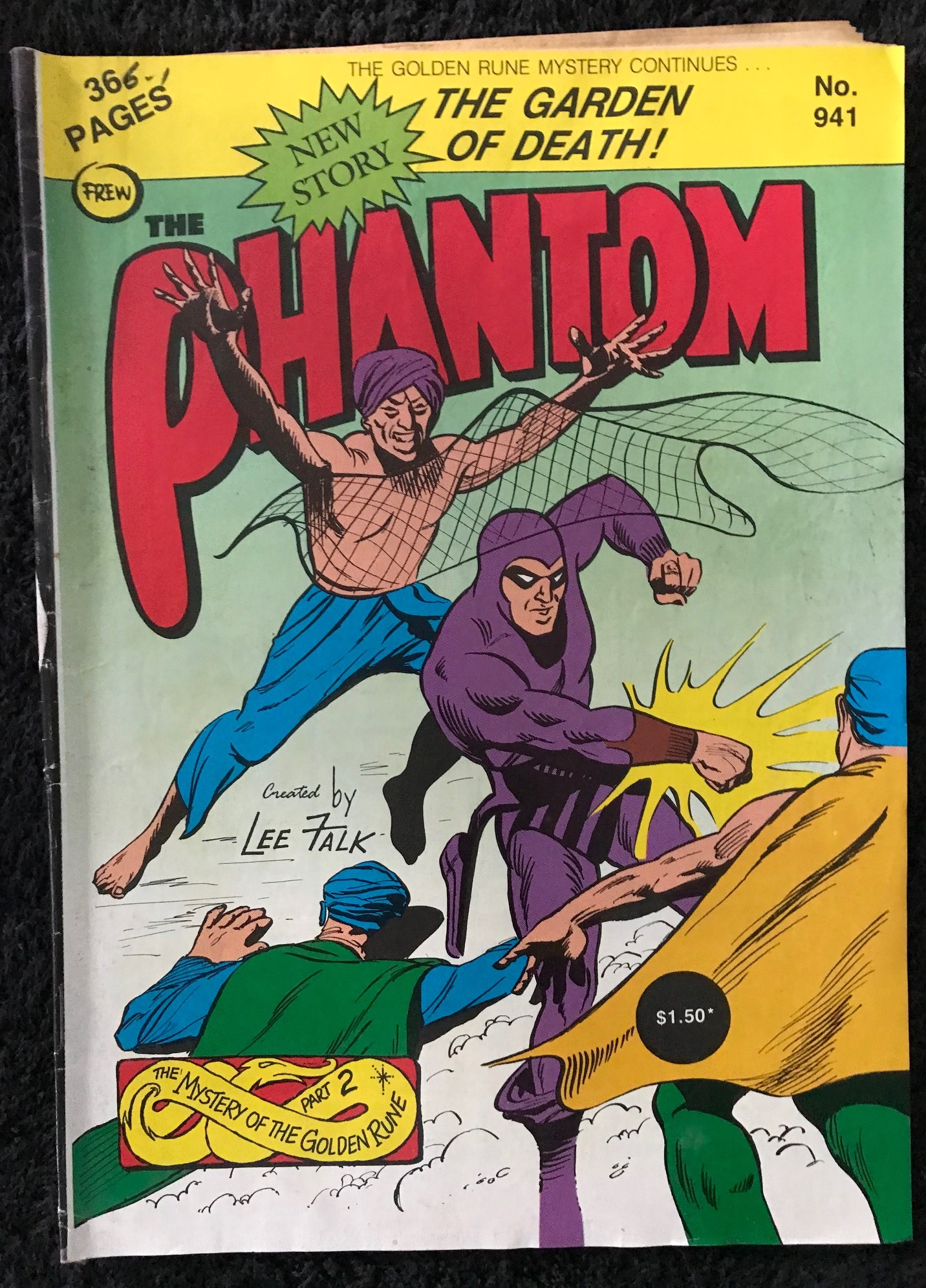 FREW PHANTOM COMIC #941-c - X Marks The Shop