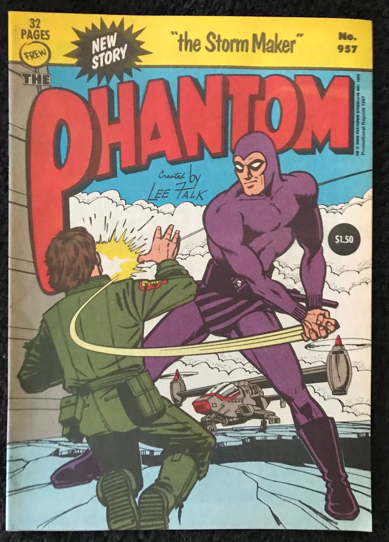 FREW PHANTOM COMIC #957-d - X Marks The Shop
