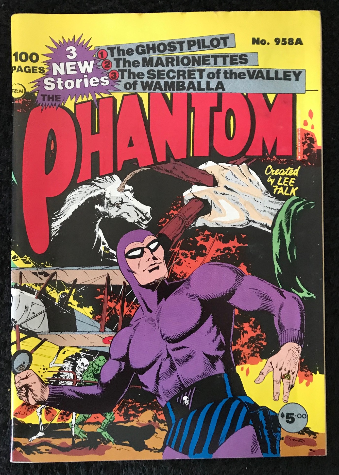 FREW PHANTOM COMIC #958A-a - X Marks The Shop