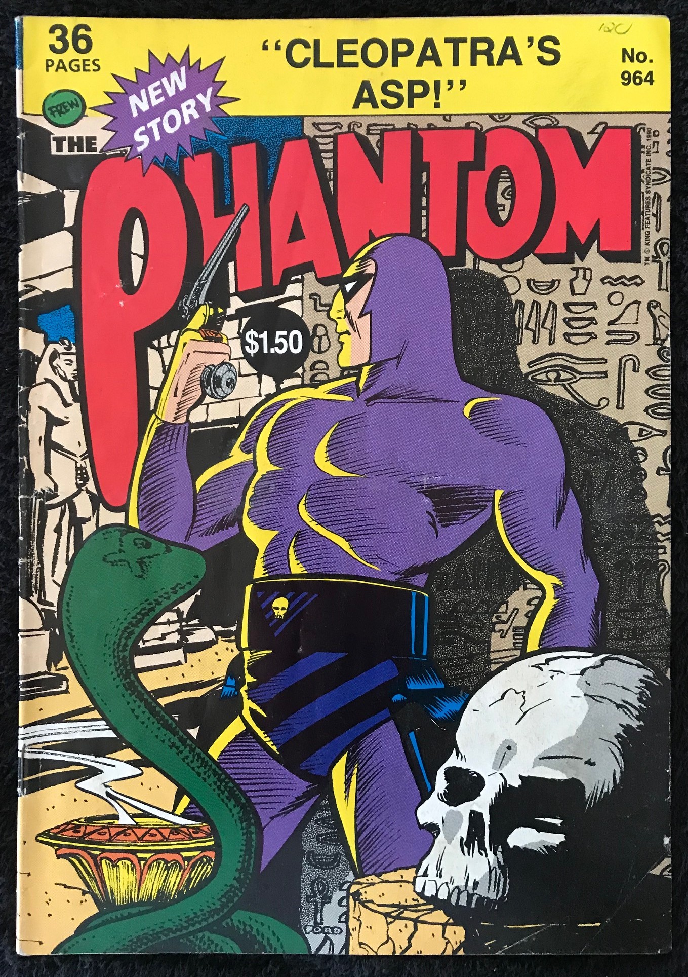 FREW PHANTOM COMIC #964-a - X Marks The Shop