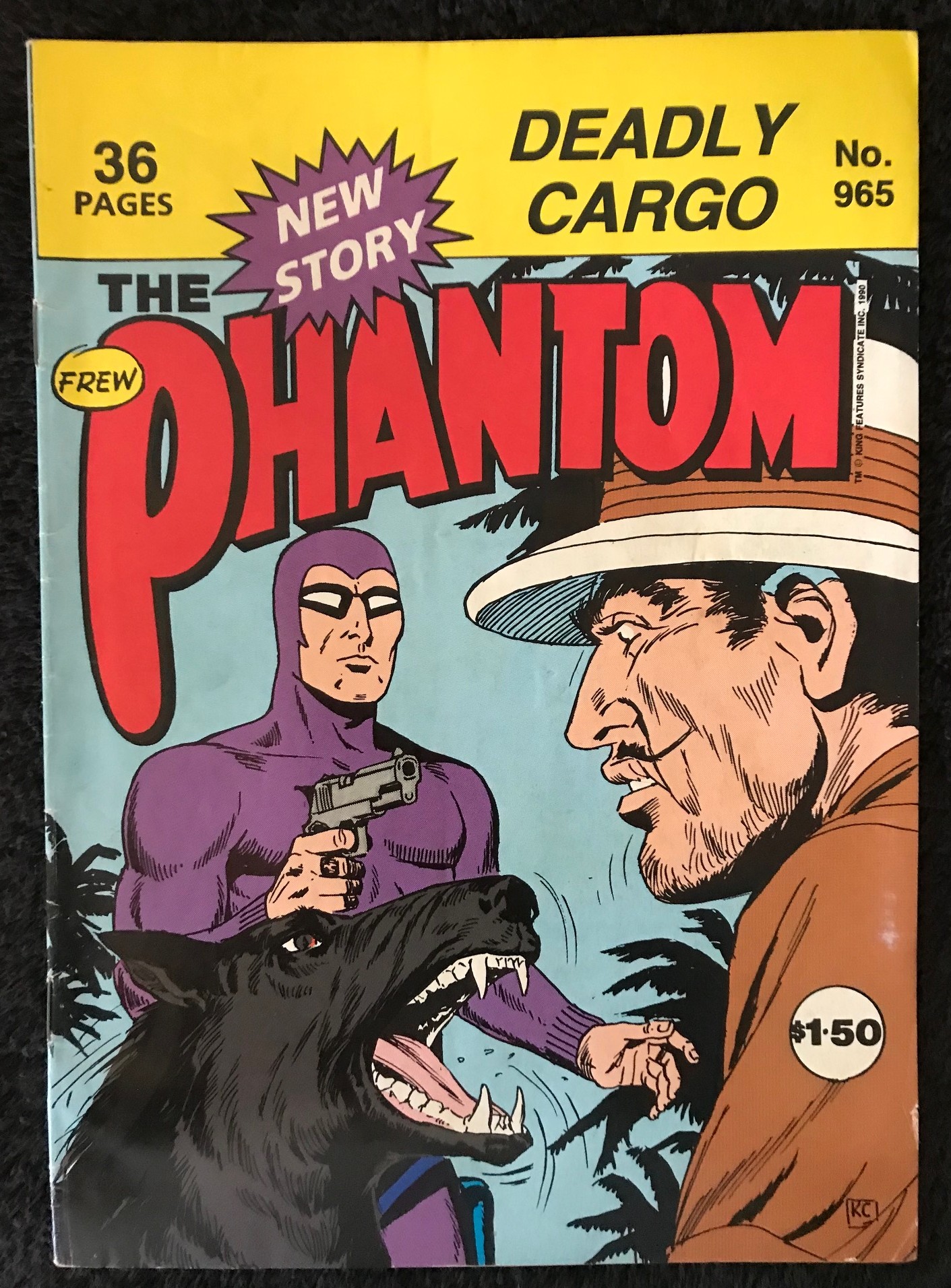 FREW PHANTOM COMIC #965-a - X Marks The Shop