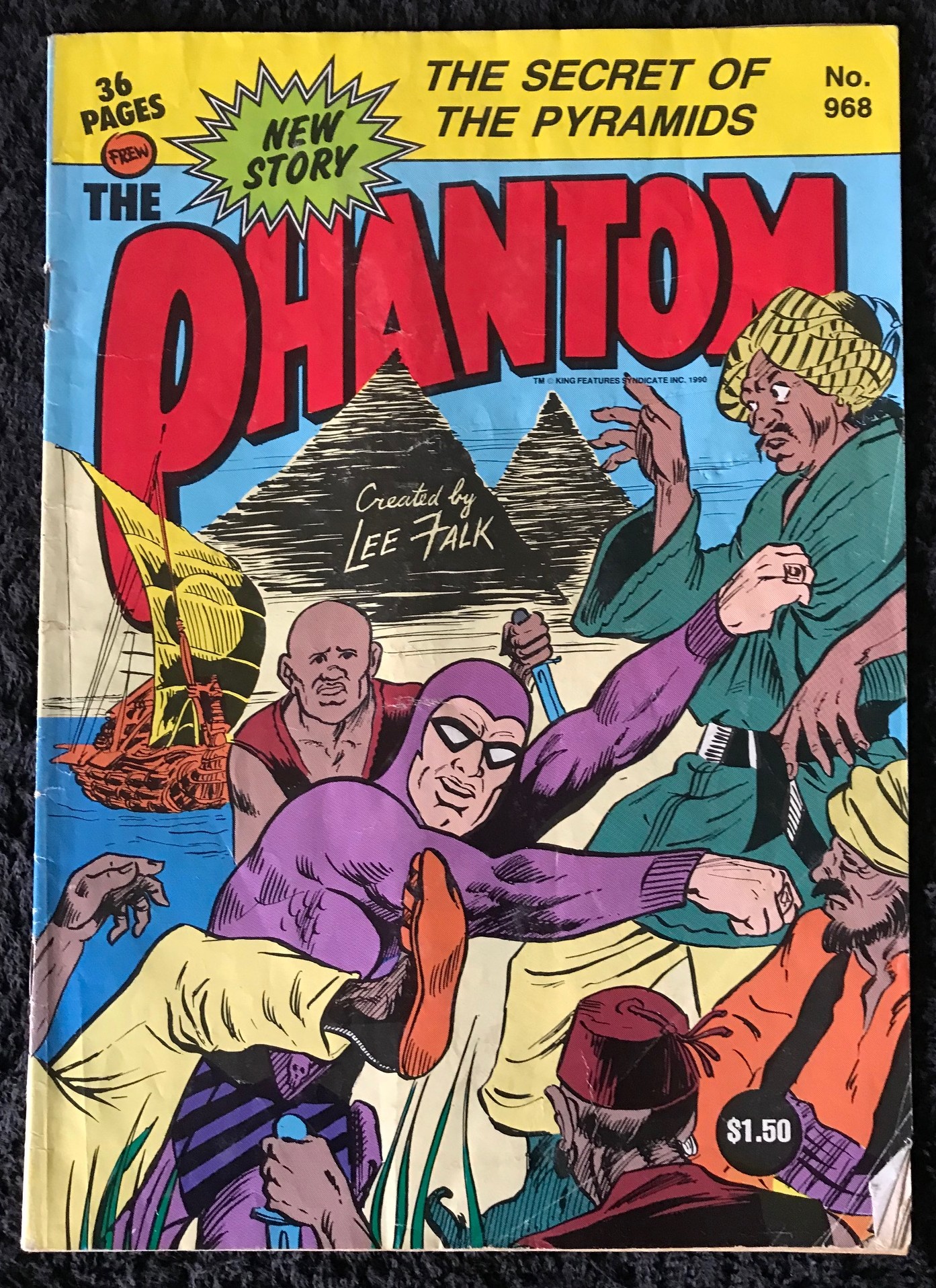 FREW PHANTOM COMIC #968-a - X Marks The Shop