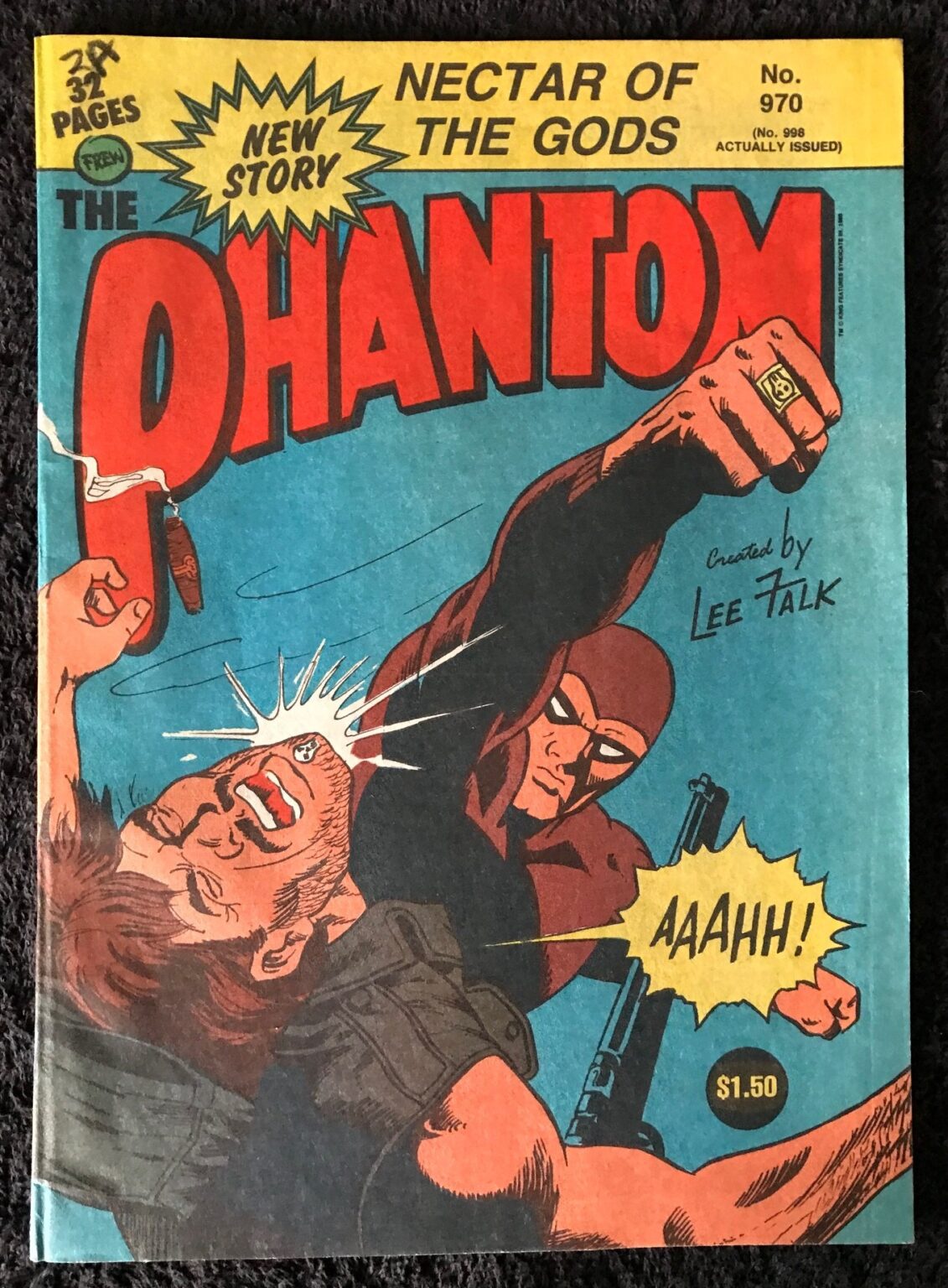 FREW PHANTOM COMIC #970-a - X Marks The Shop
