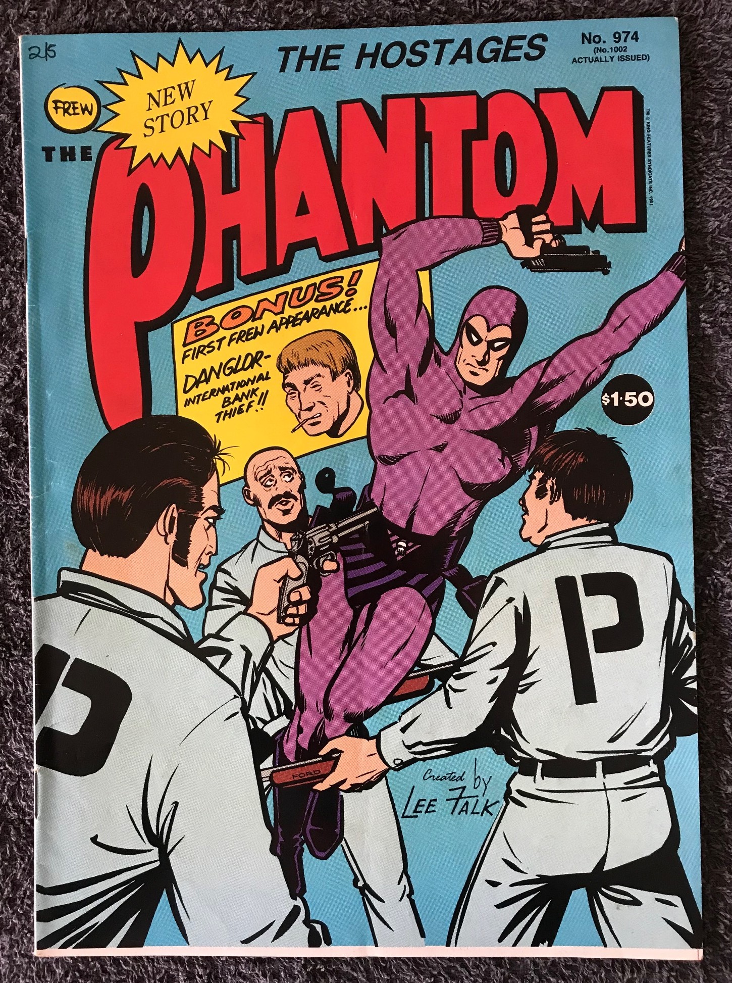 FREW PHANTOM COMIC #974-b - X Marks The Shop