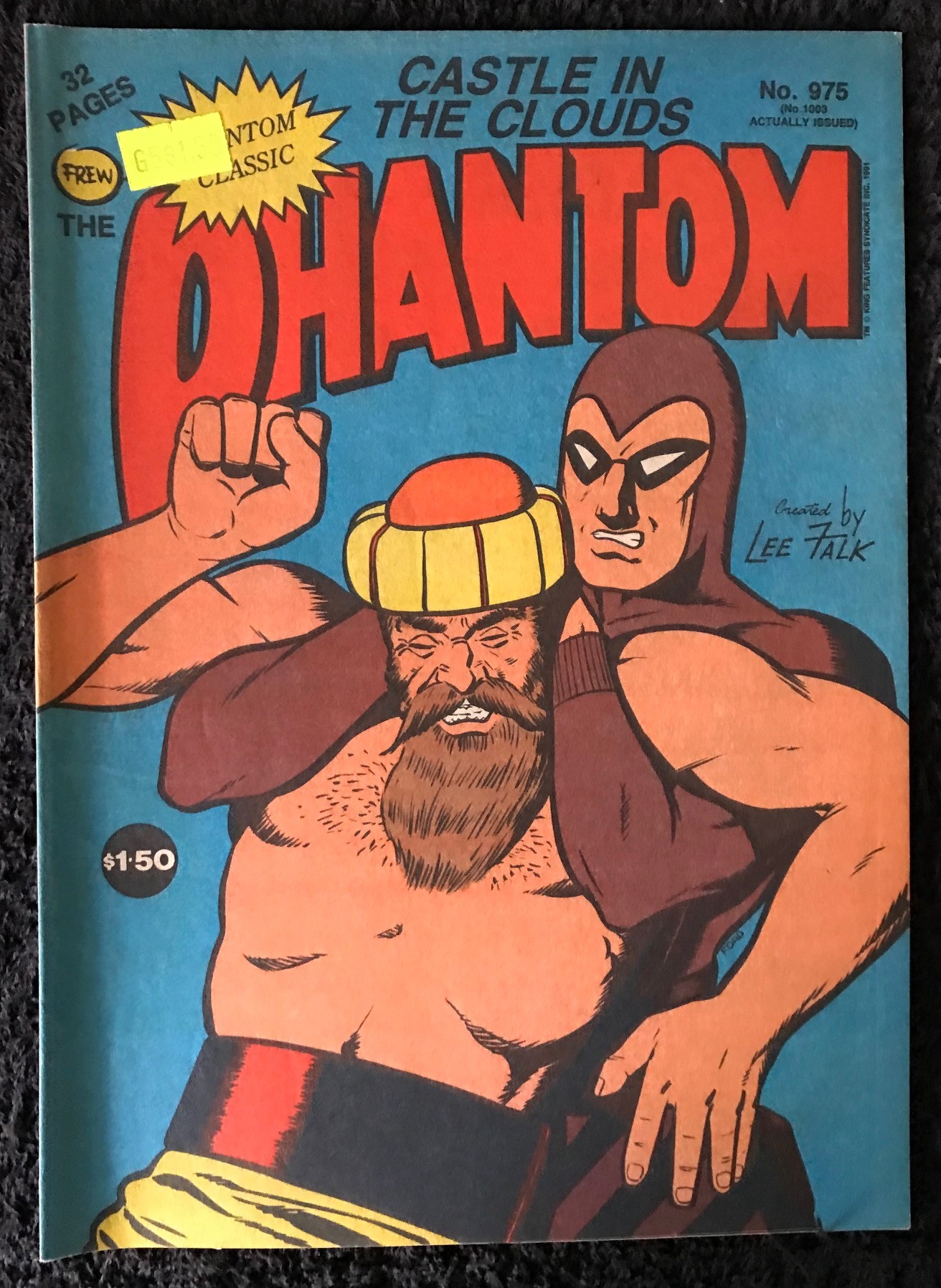 FREW PHANTOM COMIC #975-d - X Marks The Shop