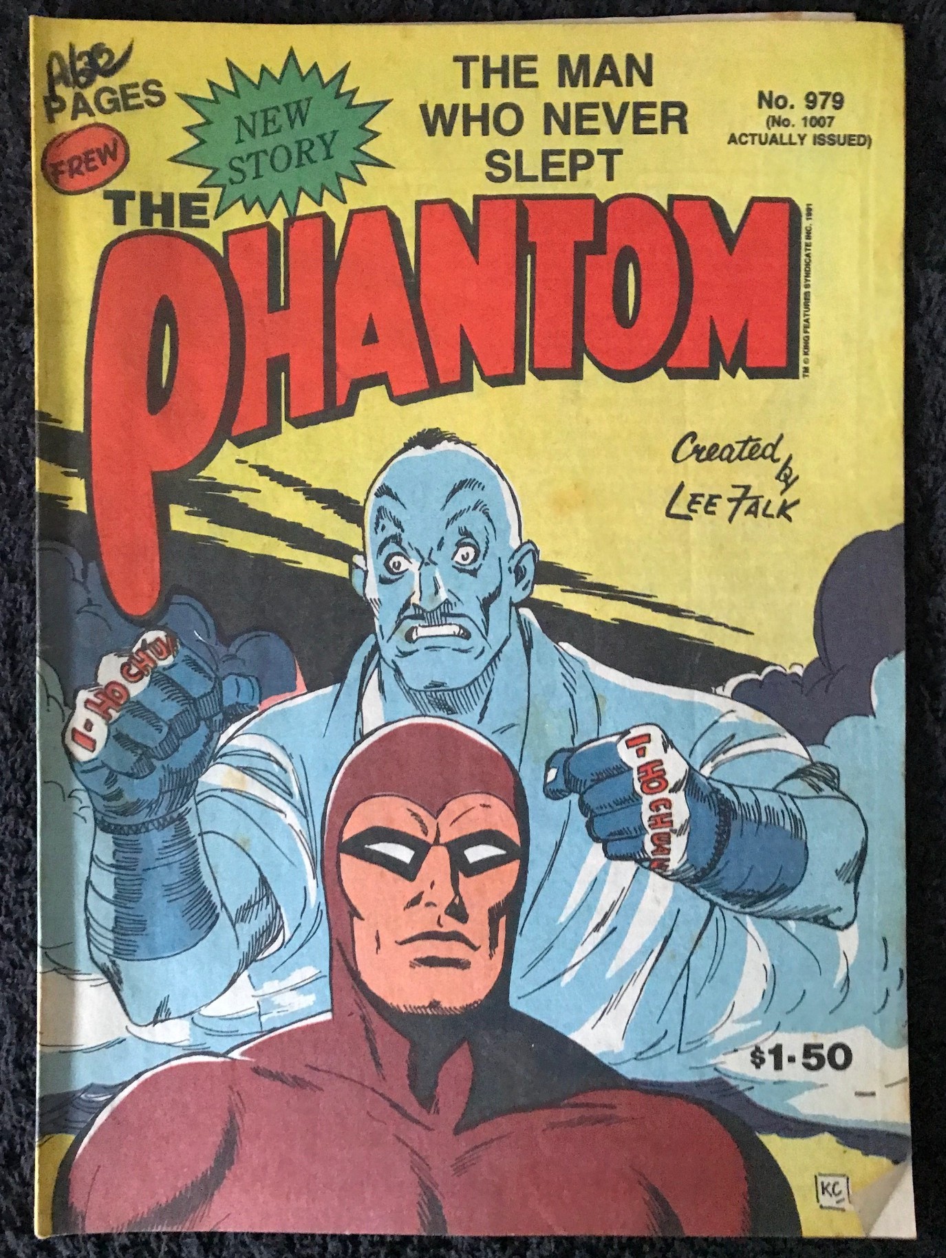 FREW PHANTOM COMIC #979-a - X Marks The Shop