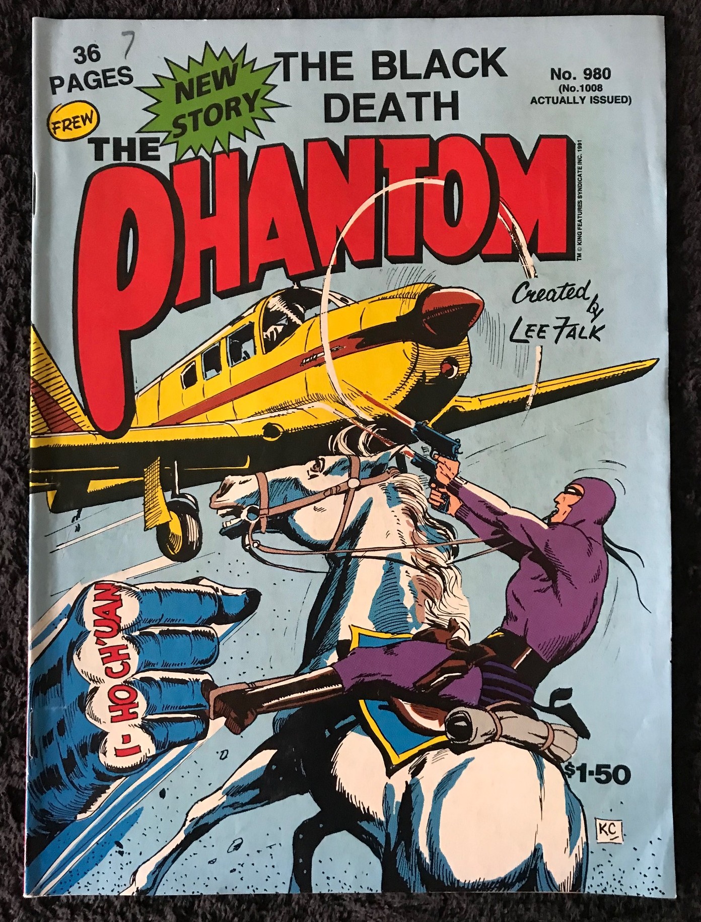 FREW PHANTOM COMIC #980-a - X Marks The Shop