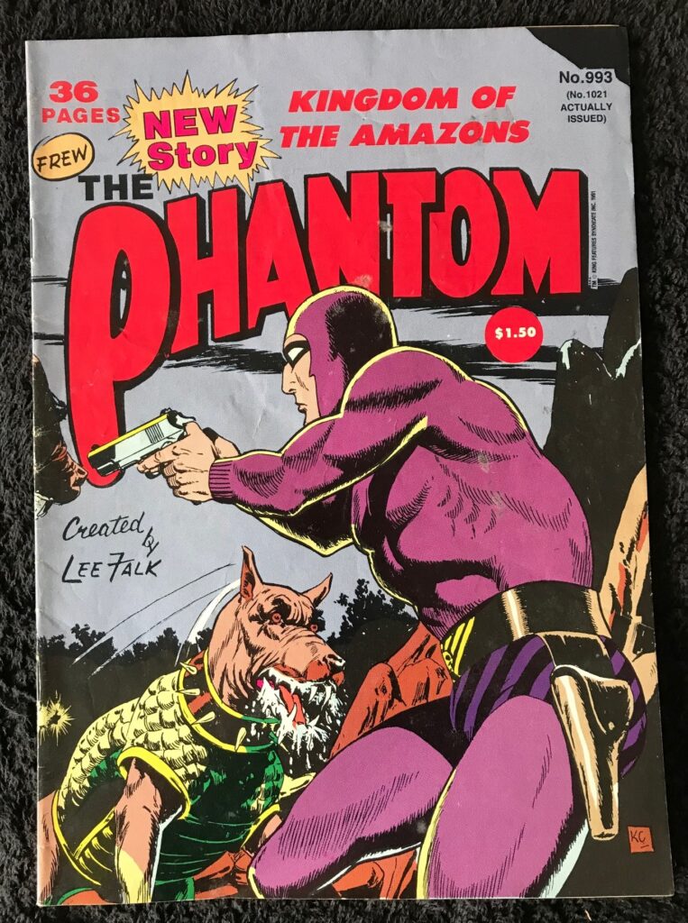 FREW PHANTOM COMIC #993-b - X Marks The Shop