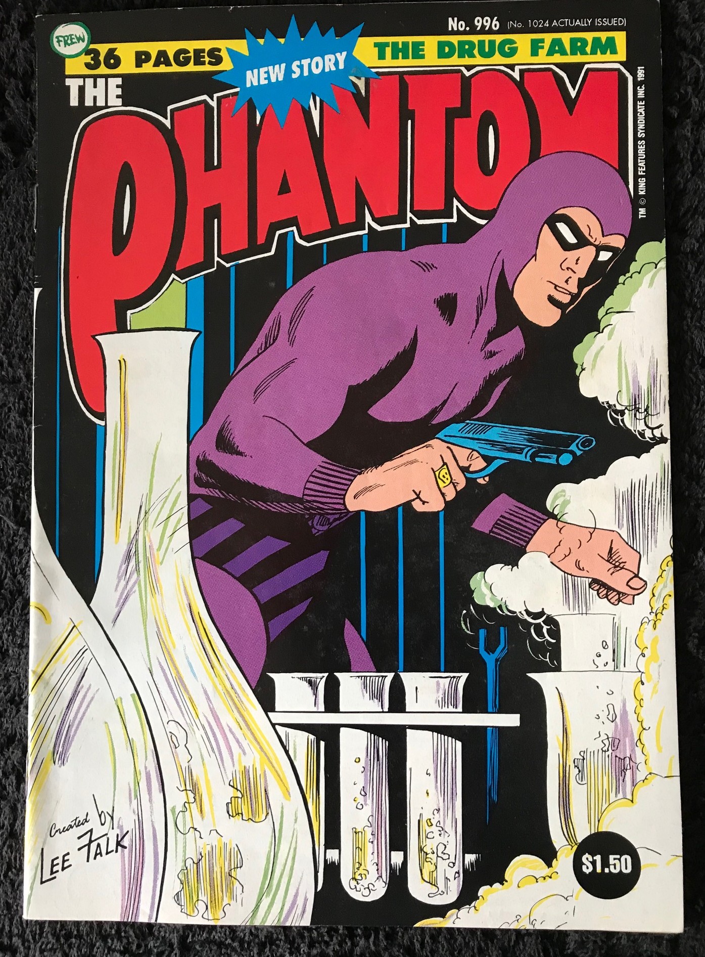 FREW PHANTOM COMIC #996-a - X Marks The Shop