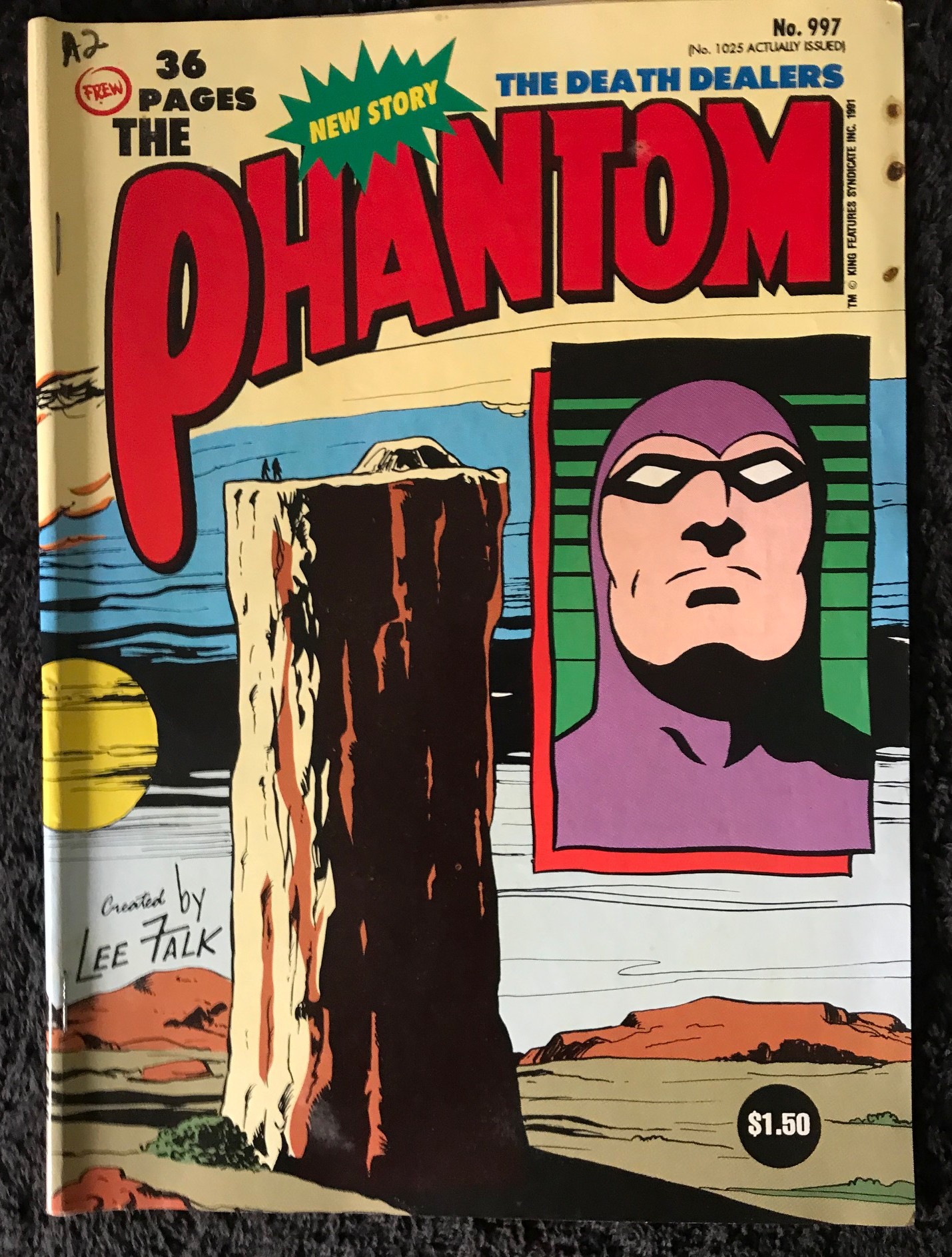 FREW PHANTOM COMIC #997-b - X Marks The Shop