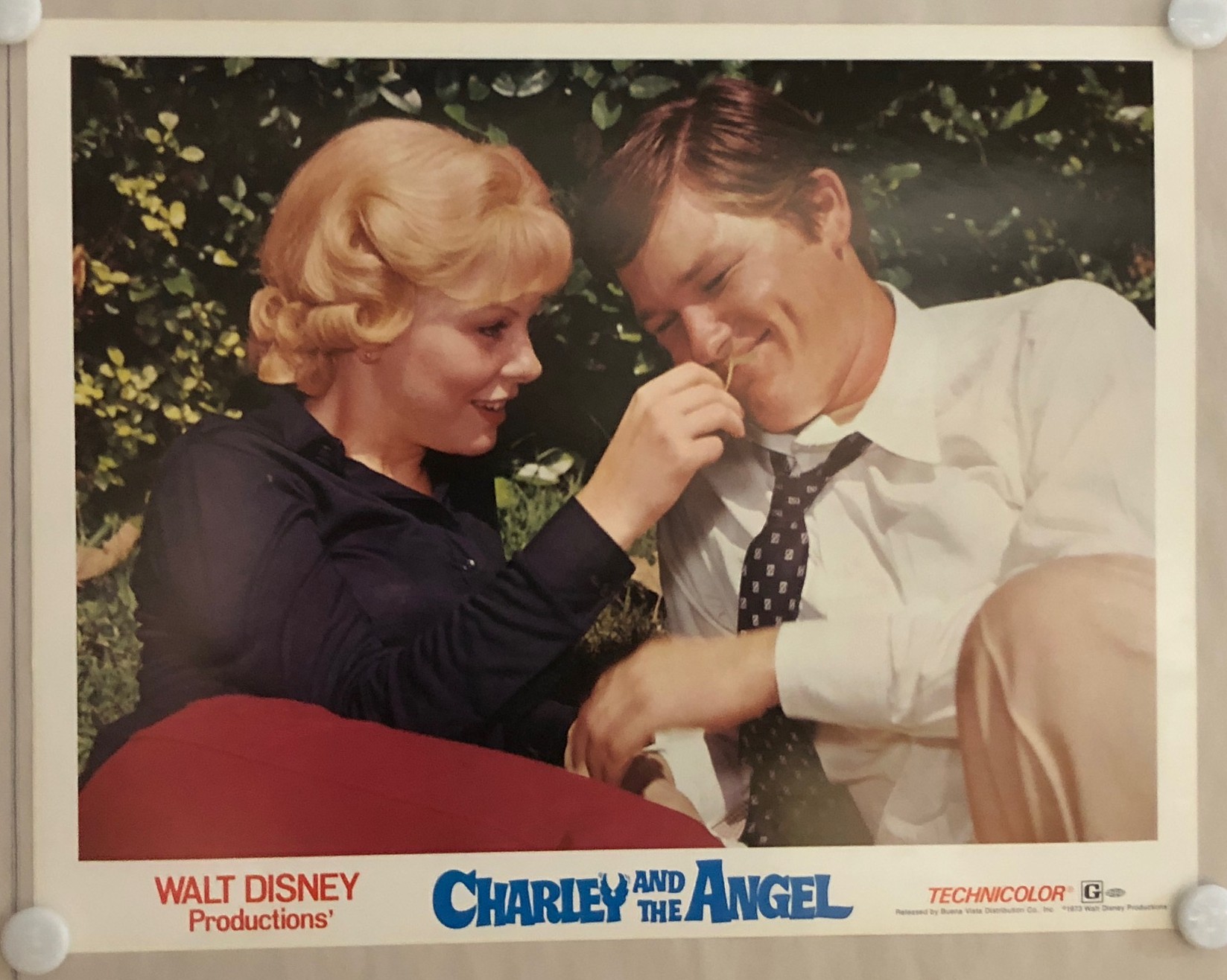 ORIGINAL LOBBY CARDS – CHARLEY AND THE ANGEL – 1973 – Walt Disney – set ...