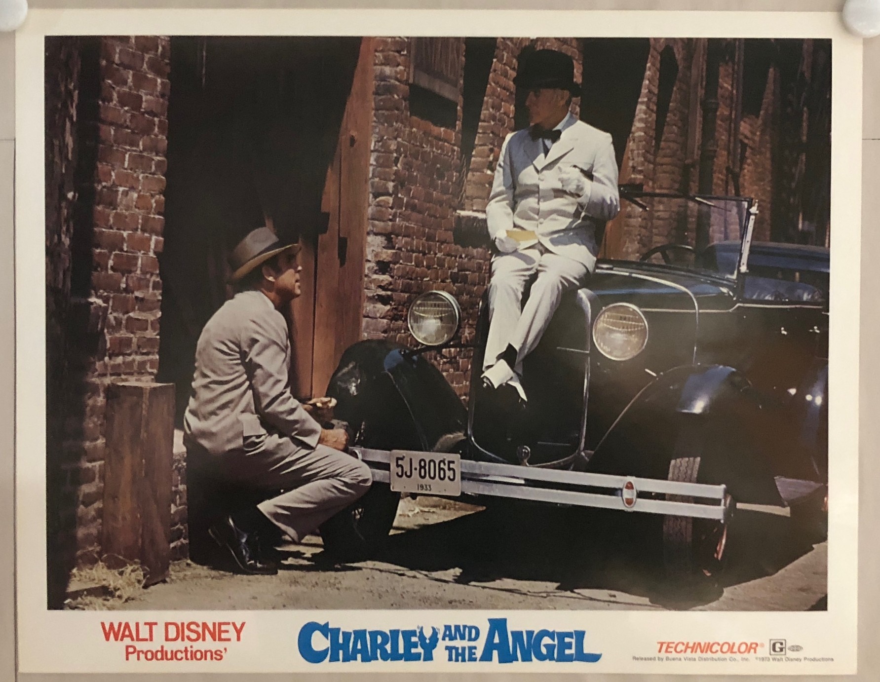 ORIGINAL LOBBY CARDS – CHARLEY AND THE ANGEL – 1973 – Walt Disney – set ...