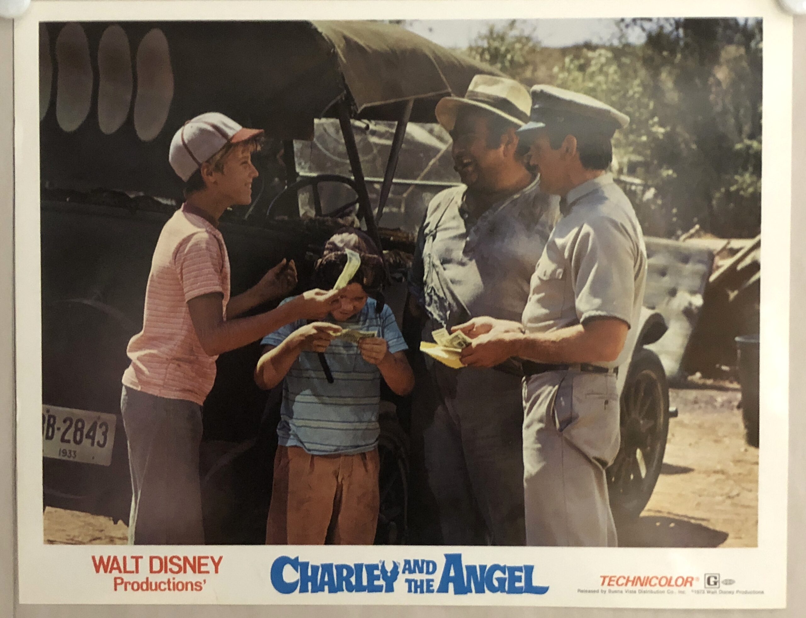 ORIGINAL LOBBY CARDS – CHARLEY AND THE ANGEL – 1973 – Walt Disney – set ...